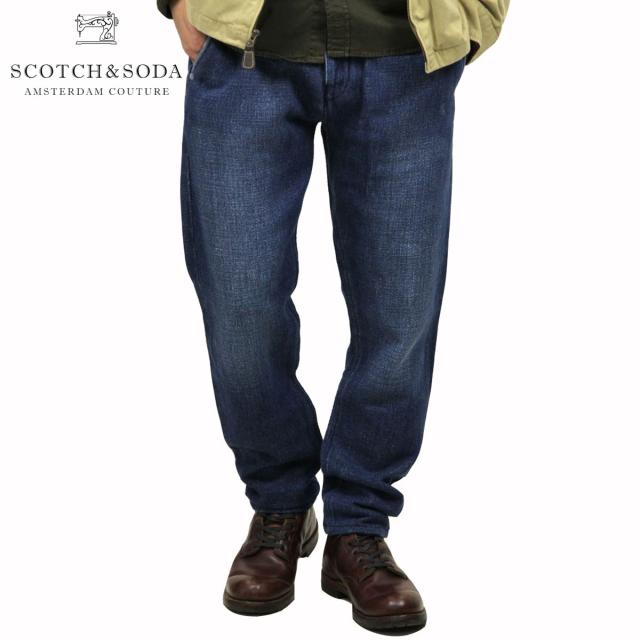 スコッチアンドソーダ ジーンズ メンズ 正規販売店 SCOTCH＆SODA ジーパン Lot 22 Seasonal Worker Pant - Blanket Blue 100597 08 D00S20 クリスマス プレゼント ラッピング