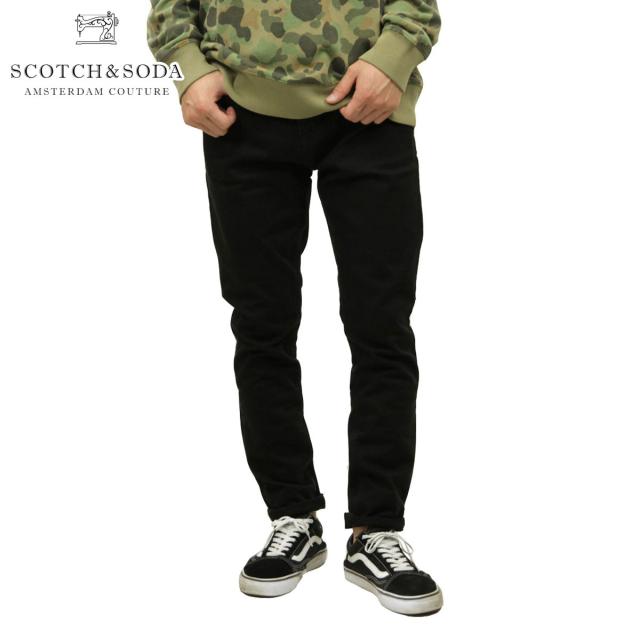 スコッチアンドソーダ ジーンズ メンズ 正規販売店 SCOTCH＆SODA ジーパン Skim - The Nero 125356 90 D00S20 クリスマス プレゼント ラッピング