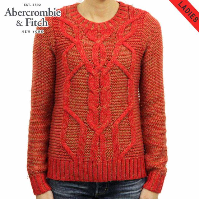 20%OFFセール 【販売期間 12/13 0:00〜12/19 9:59】 アバクロ セーター レディース 正規品 Abercrombie＆Fitch CABLE KNIT SWEATER 150-490-0800-500 D00S20 クリスマス プレゼント ラッピング