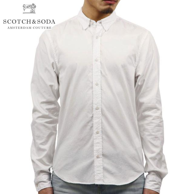 スコッチアンドソーダ シャツ メンズ 正規販売店 SCOTCH＆SODA 長袖シャツ CLASSIC DENIM SHIRT 136314 0102 DENIM W クリスマス プレゼント ラッピング