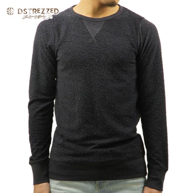 ディストレス ロンT メンズ 正規販売店 DSTREZZED 長袖Tシャツ PILE LONG SLEEVE TEE DK. NAVY 211086 49 クリスマス プレゼント ラッピング