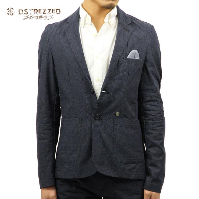 ディストレス ジャケット メンズ 正規販売店 DSTREZZED アウター ジャケット TAILORED JACKET DK. NAVY 111098 49 D00S15 クリスマス プレゼント ラッピング