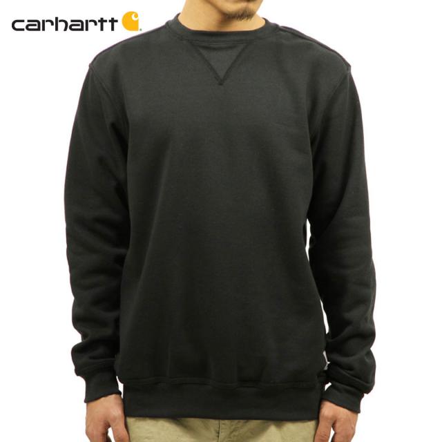 カーハート スウェット メンズ 正規品 CARHARTT トレーナー LOOSE FIT MIDWEIGHT 10.5oz CREWNECK SWEATSHIRT K124 BLK BLACK クリスマス プレゼント ラッピング