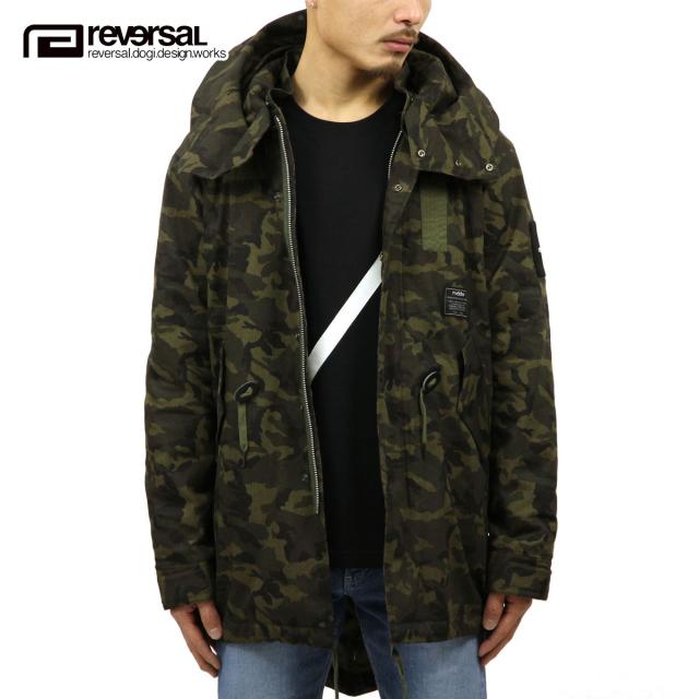 リバーサル REVERSAL rvddw 正規販売店 メンズ コート JUDO MODS COAT rv17aw003 CAMO クリスマス プレゼント ラッピング