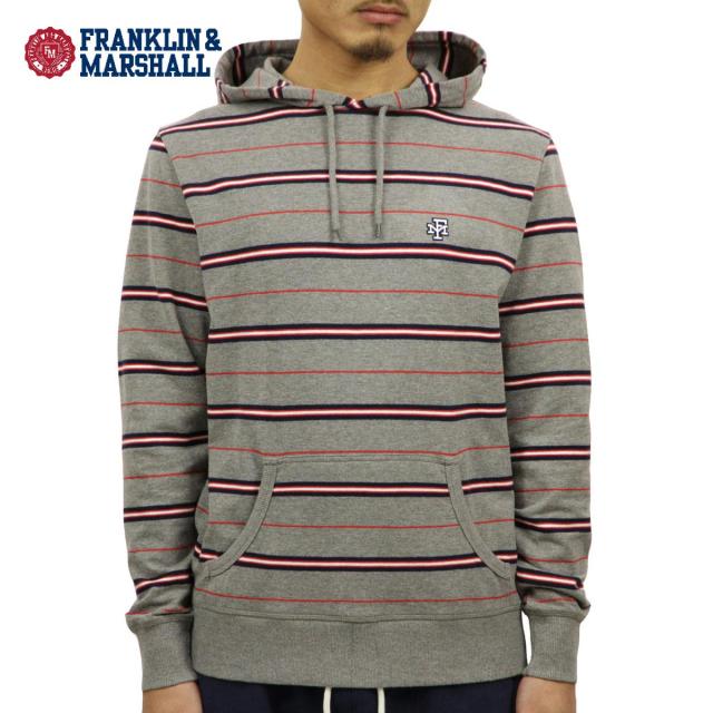 フランクリン マーシャル パーカー メンズ 正規販売店 FRANKLIN＆MARSHALL プルオーバーパーカー PULLOVER PARKA MEDIUM GREY MELANGE FLMF280AM 2197 クリスマス プレゼント ラッピング