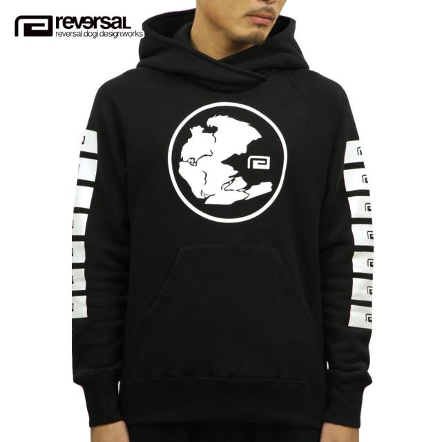 リバーサル パーカー メンズ 正規販売店 REVERSAL rvddw  プルオーバーパーカー CLASSICS SWEAT PARKA rv18aw008 BLACK クリスマス プレゼント ラッピング
