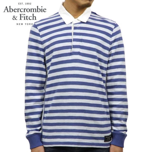 アバクロ ラガーシャツ メンズ 正規品 Abercrombie＆Fitch 長袖ラガーシャツ RUGBY POLO 124-227-0527-220 クリスマス プレゼント ラッピング