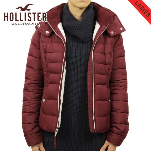 20%OFFクーポンセール 【利用期間 12/13 0:00〜12/19 9:59】 ホリスター アウター レディース 正規品 HOLLISTER ジャケット パファージャケット Sherpa-Lined Puffer Jacket 344-445-0636-520 クリスマス プレゼント ラッピング
