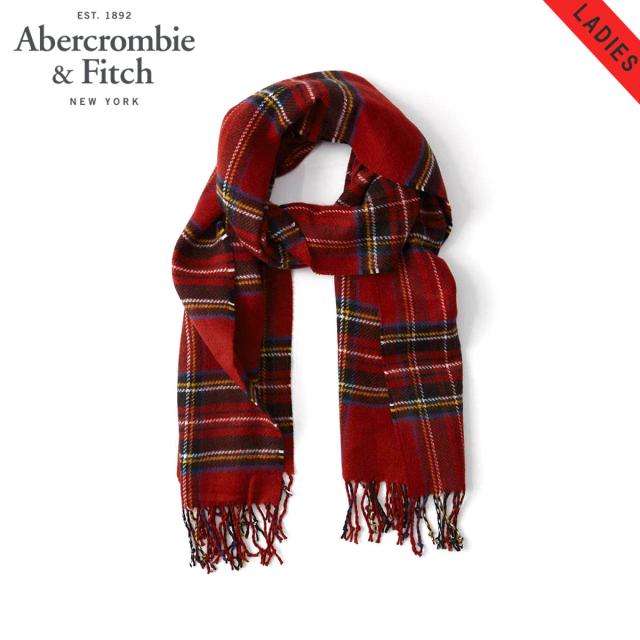【ポイント10倍 12/13 0:00〜12/19 9:59】 アバクロ マフラー メンズ レディース 正規品 Abercrombie＆Fitch ストール Blanket Scarf 154-540-0484-560 クリスマス プレゼント ラッピング