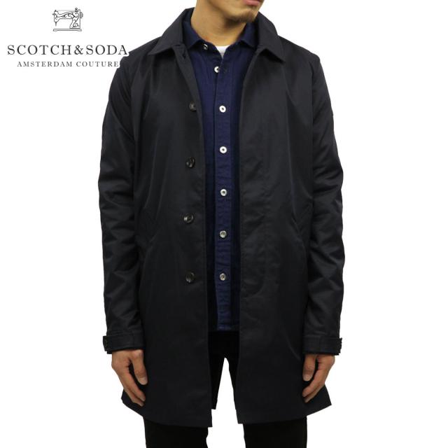 スコッチアンドソーダ アウター メンズ 正規販売店 SCOTCH＆SODA ジャケット トレンチコート CLASSIC SPRING TRENCH COAT 148690 0002 NIGHT クリスマス プレゼント ラッピング