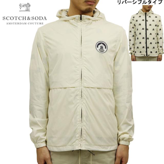 スコッチアンドソーダ ジャケット メンズ 正規販売店 SCOTCH＆SODA アウター ナイロンジャケット リバーシブル R クリスマス プレゼント ラッピング