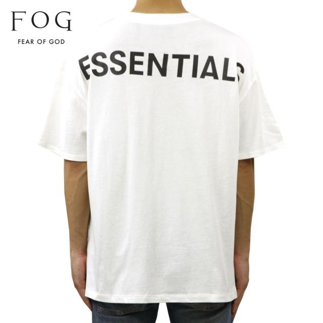 フィアオブゴッド fog essentials Tシャツ 正規品 FEAR OF GOD 半袖Tシャツ クルーネック FOG - FEAR OF GOD ESSENTIALS 3M LOGO BOXY T-SHIRT WHITE クリスマス プレゼント ラッピング