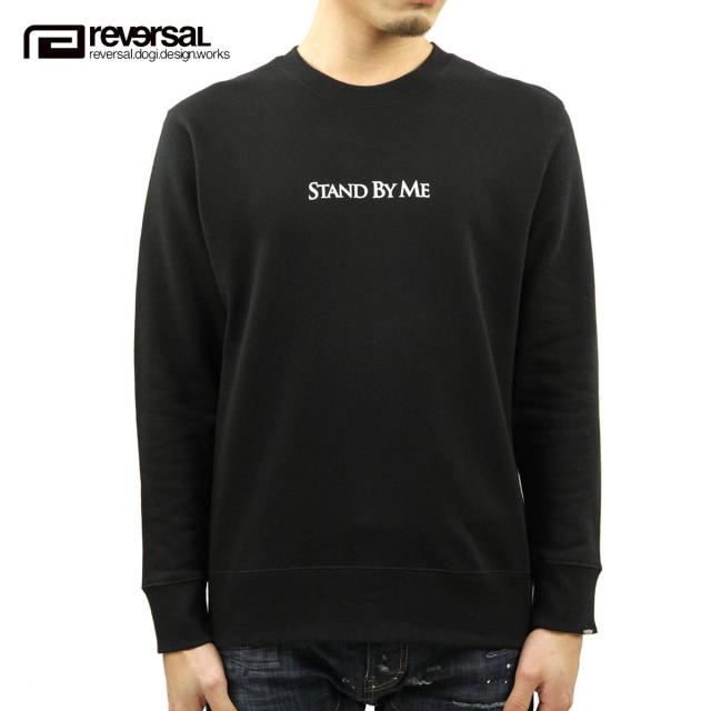 リバーサル スウェット メンズ 正規販売店 REVERSAL rvddw  トレーナー スウェットジャケット STAND BY ME SUMMER OF 1959 CREW NECK SWEAT T647 BLACK クリスマス プレゼント ラッピング