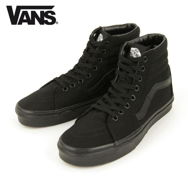 バンズ スニーカー メンズ 正規販売店 VANS スニーカー スケートハイ VANS SK8-HI BLACK/BLACK/BLACK VN000TS9BJ クリスマス プレゼント ラッピング