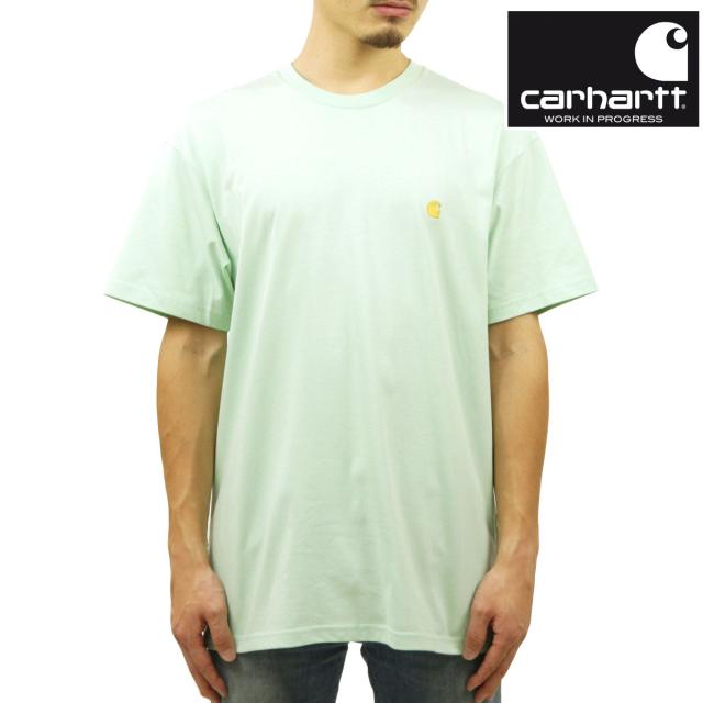 カーハート Tシャツ メンズ 正規品 CARHARTT WIP 半袖Tシャツ ワンポイント ロゴ クルーネック SHORT SLEEVE CHA クリスマス プレゼント ラッピング