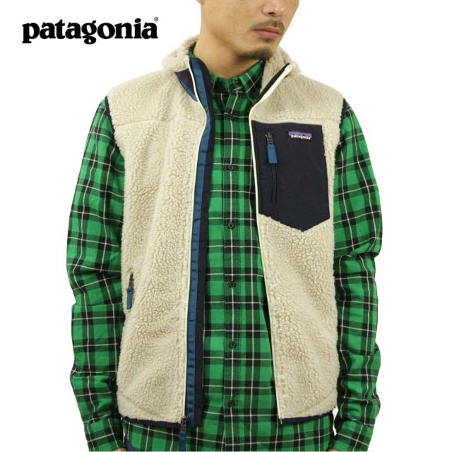 パタゴニア ベスト メンズ 正規品 patagonia レトロX ボアベスト CLASSIC RETRO-X FLEECE VEST NATURAL 23048 クリスマス プレゼント ラッピング