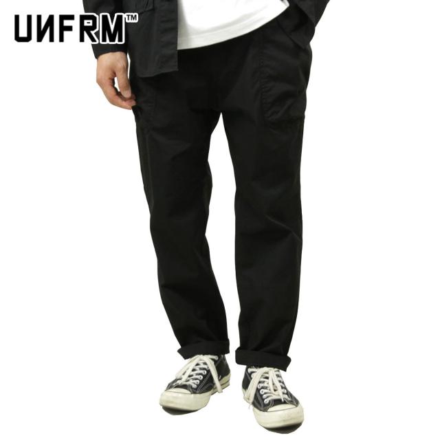 ユニフォーム アウトドア スタンダード ボトムス メンズ 正規販売店 UNFRM OUTDOOR STANDARD チノパン ワークパンツ 9分丈パンツ VENTILE 9/10 WORK PANTS 21SS-1509 BLACK クリスマス プレゼント ラッピング
