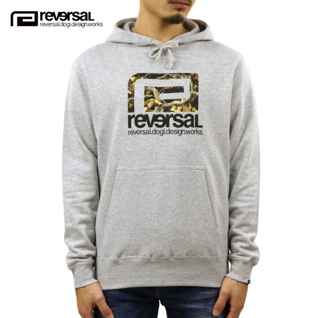 リバーサル パーカー メンズ 正規販売店 REVERSAL rvddw プルオーバーパーカー ボタニカル柄 BOTANICAL CAMO BIG MARK SWEAT PARKA rv21aw201 H.GRAY クリスマス プレゼント ラッピング