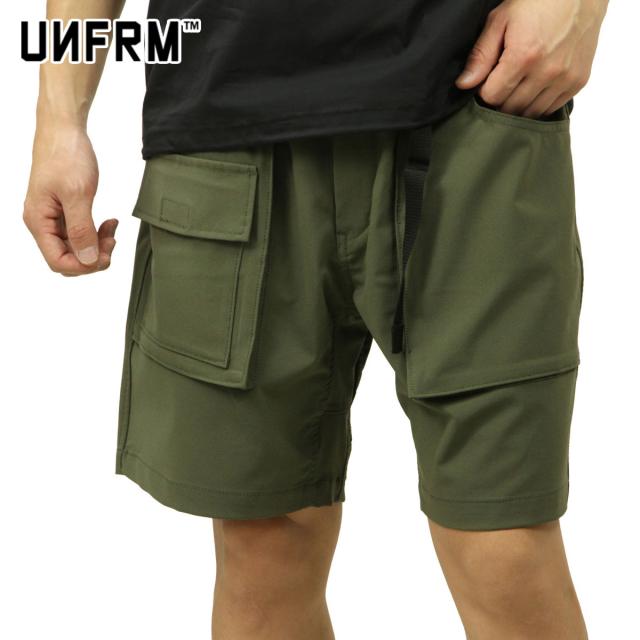 ユニフォーム アウトドア スタンダード ショートパンツ メンズ 正規販売店 UNFRM OUTDOOR STANDARD ボトムス ストレッチ SOLOTEX MELANGE 4WAY STRETCH 4/10 BUSH PANTS 22SS-7662-OL OLIVE クリスマス プレゼント ラッピング