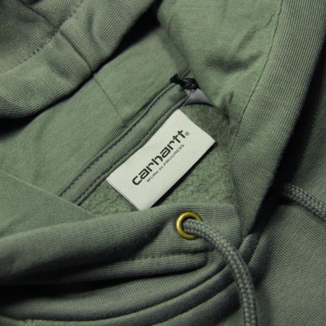 カーハート パーカー メンズ 正規品 CARHARTT WIP ワンポイント ロゴ