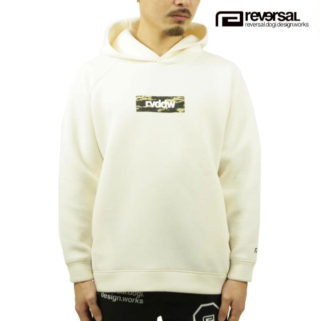 リバーサル パーカー メンズ 正規販売店 REVERSAL rvddw プルオーバーパーカー ドライテック CONTROL RVDDW BOX LOGO DRY TECH HOODIE RV22AW202 OFF WHITE クリスマス プレゼント ラッピング