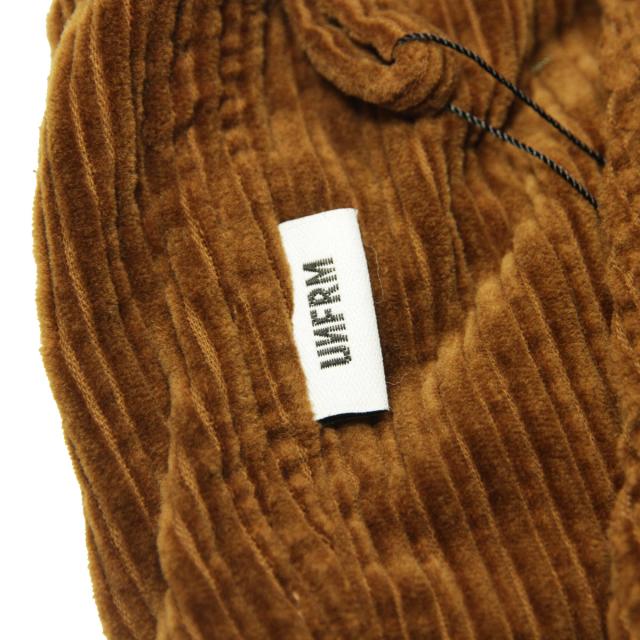 ユニフォーム アウトドア スタンダード コーデュロイパンツ メンズ