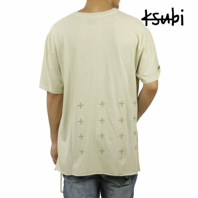 スビ メンズ 半袖Tシャツ 正規販売店 Ksubi クルーネック バックプリント 4 X 4 BIGGIE SHORT SLEEVE TEE DESERT クリスマス プレゼント ラッピング