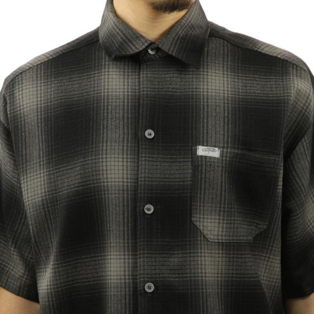 キャルトップ メンズ 半袖シャツ 正規品 CALTOP CALTOP ACRYLIC OMBRE