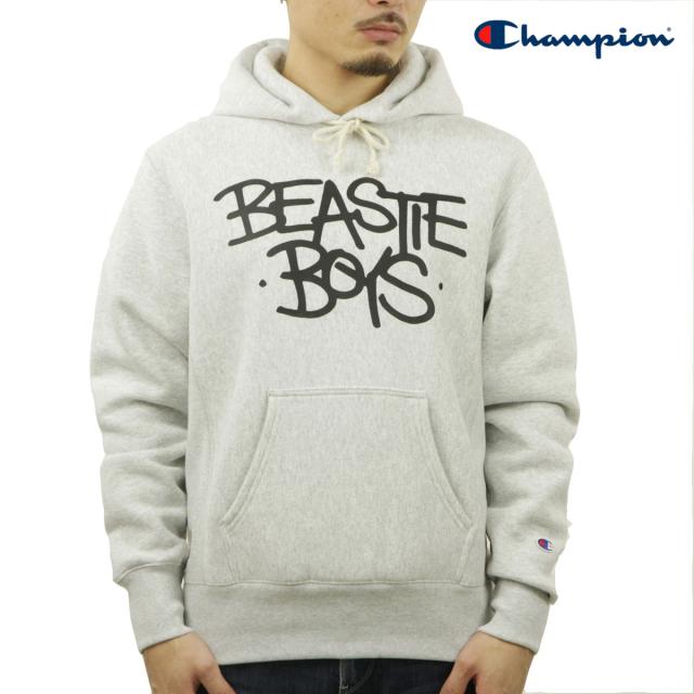 チャンピオン メンズ パーカー 正規品 CHAMPION ビースティ・ボーイズ プルオーバー フーディー CHAMPION X BEASTIE BOYS TCV REVERSE WEAVE SOFT FLEECE 