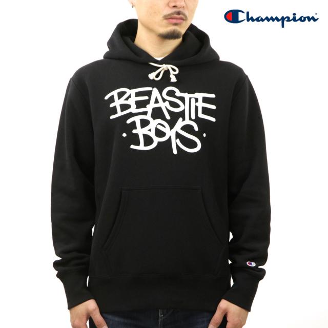 チャンピオン メンズ パーカー 正規品 CHAMPION ビースティ・ボーイズ プルオーバー フーディー CHAMPION X BEASTIE BOYS TCV REVERSE WEAVE SOFT FLEECE 
