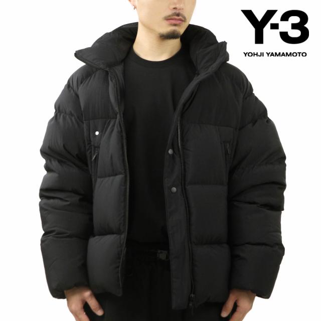 ワイスリー メンズ パフジャケット 正規品 Y-3 アウター ジップアップ PUFF JACKET IW0067 BLACK クリスマス プレゼント ラッピング