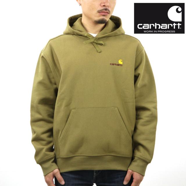 カーハート メンズ パーカー 正規品 CARHARTT WIP フーディー プルオーバー ロゴ HOODED AMERICAN SCRIPT SWEATS クリスマス プレゼント ラッピング