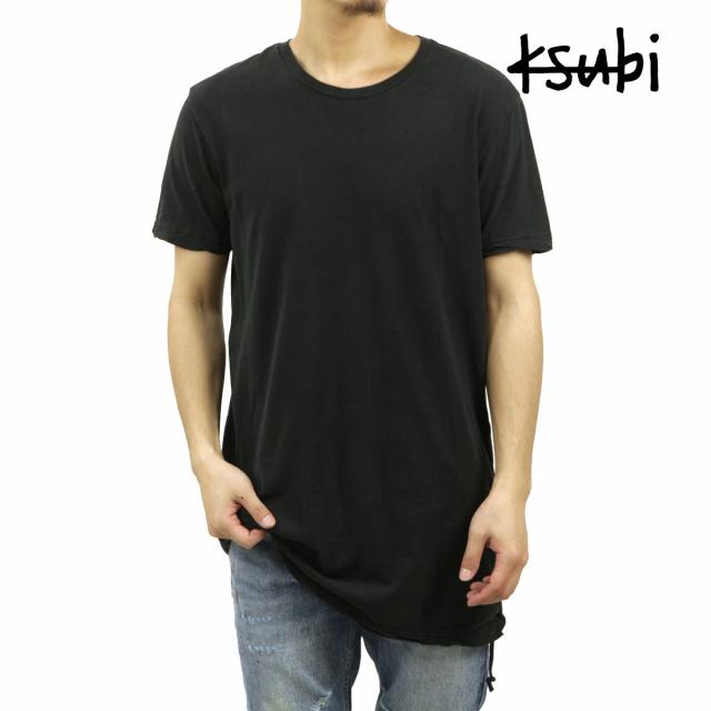 スビ メンズ 半袖Tシャツ 正規販売店 Ksubi クルーネック トップス SEEING LINES SHORT SLEEVE TEE BLACK 100005 クリスマス プレゼント ラッピング