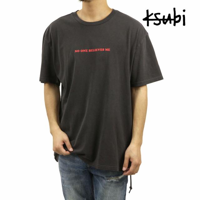 スビ メンズ 半袖Tシャツ 正規販売店 Ksubi クルーネック バックプリント BELIEVES ME BIGGIE SHORT SLEEVE TEE  クリスマス プレゼント ラッピング