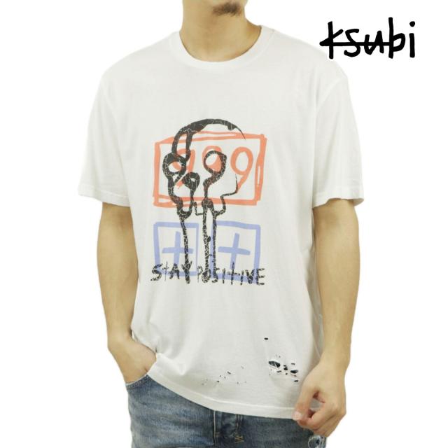 スビ メンズ 半袖Tシャツ 正規販売店 Ksubi クルーネック トップス JUICE WORLD KASH SHORT SLEEVE TEE VINTAGE  クリスマス プレゼント ラッピング