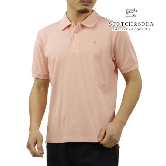 スコッチアンドソーダ メンズ ポロシャツ 正規販売店 SCOTCH＆SODA ワンポイント ロゴ ピケポロ CLASSIC PIQUE O クリスマス プレゼント ラッピング