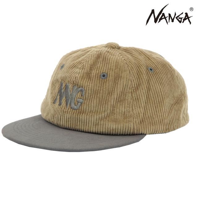 ナンガ メンズ レディース キャップ 正規販売店 NANGA コーデュロイ ロゴ 帽子 CORDUROY NNG LOGO CAP N2532-3A0 クリスマス プレゼント ラッピング