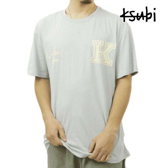スビ メンズ 半袖Tシャツ 正規販売店 KSUBI クルーネック KSUBI SALUD BIGGIE SHORT SLEEVE TEE MPF25TE018 BLUE クリスマス プレゼント ラッピング