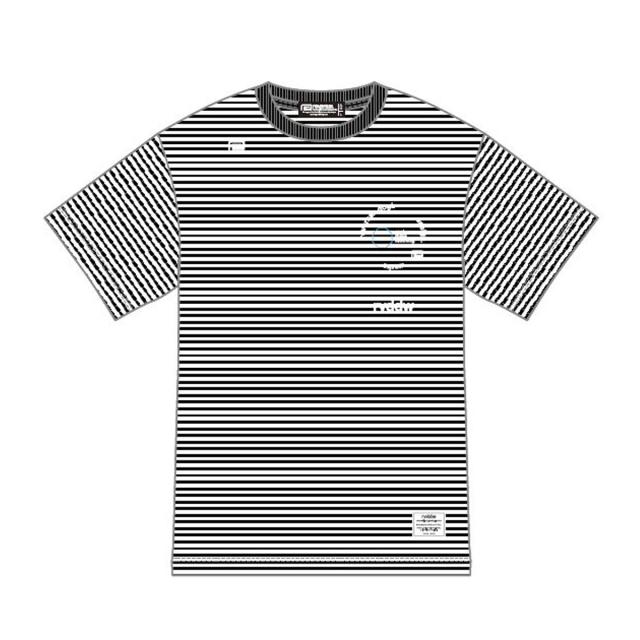 予約商品 5月頃入荷予定 リバーサル メンズ 半袖Tシャツ 正規販売店 REVERSAL コットン クルーネック ボーダー rvddw BORDER COTTON TEE ﾌﾞﾗｯｸ rv26ss010 BK BLACK