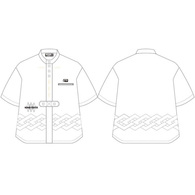 予約商品 4月頃入荷予定 リバーサル メンズ 半袖シャツ 正規販売店 REVERSAL チロリアンシャツ チロル カジュアルシャツ rvddw TYROL SHIRTS ﾎﾜｲﾄ rv26ss305 WH WHITE