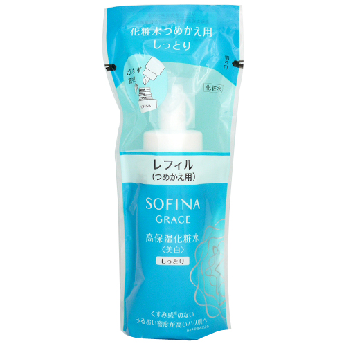 花王 グレイスソフィーナ GRACE SOFINA 高保湿化粧水 美白 しっとり 130mL 【つめかえ用】の通販はau PAY マーケット - コスメランド | au PAY マーケット－通販サイト