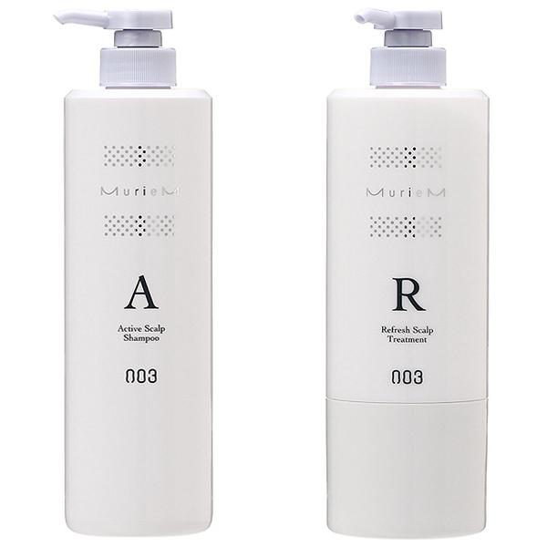 【セット】 ナンバースリー no3 ミュリアムクリスタル 薬用スカルプシャンプーA 660mL + 薬用スカルプトリートメントR 620g