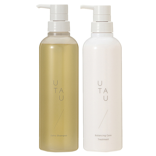 【セット】 デミ コスメティクス ウタウ UTAU エクストラ シャンプー 500mL + バランシングケア トリートメント 500g シャンプー トリートメントセット