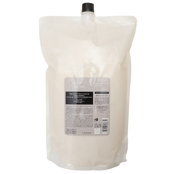 ルベル シーソー SEE/SAW ヘアトリートメント B バランス リフィル 2500mL レフィル
