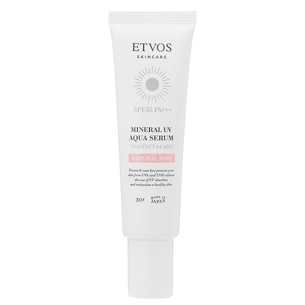 エトヴォス ETVOS ミネラルUVアクアセラム ナチュラルピンク SPF35 PA+++ 30g 化粧下地の通販はau PAY マーケット - コスメランド | au PAY マーケット－通販サイト