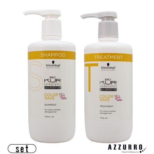 シュワルツコフ BCクア カラーセーブ シャンプーa 750ml トリートメントa 750g 合計2点セット【宅急便対応】