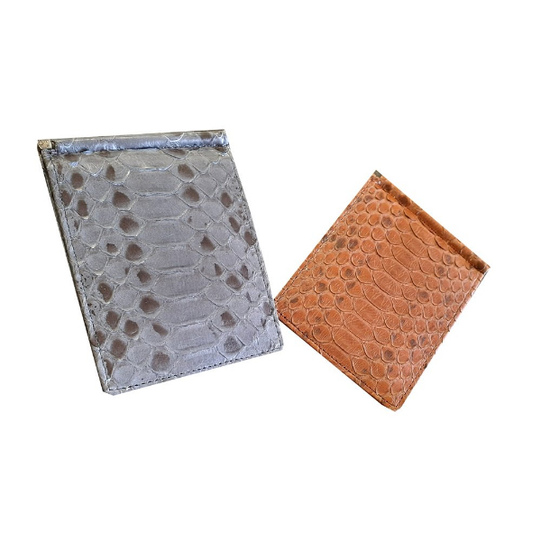 直送品・開運祈願 ダイヤモンドパイソンマネークリップ マネークリップ 財布 ケース 札入れ カードケース メンズ レディース 男性用 女性用 金運 ダイヤモンドパイソン パイソン皮 蛇 革財布 ニシキヘビ 革 母の日 父の日 敬老の日 誕生日 プレゼント ギフト 贈り物 おすすめ