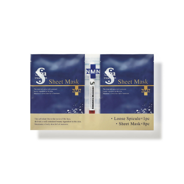 スパトリートメントeX ルーススピクル & NMN シートマスク 美容液 Spa treatment ヒアルロン酸結晶 マイクロスピクル フェイスパック スキンケア フェイスマスク 化粧品 美容 コスメ 母の日 誕生日 バースデー プレゼント ギフト 贈り物 グッズ おすすめ 人気 通販