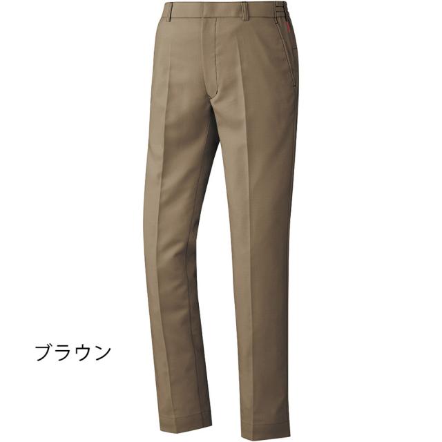 ミドリ安全 作業服 秋冬 ベルデクセルフレックス 交織ストレッチパンツ