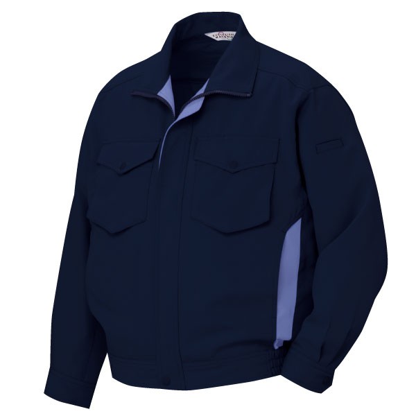 男女共用　長袖ブルゾン　ＲＣ−Ｓ２４６７上　ネイビー